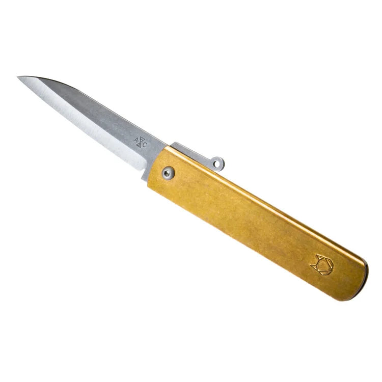 A&C Urban Husky Folder - Brass/Sandvik