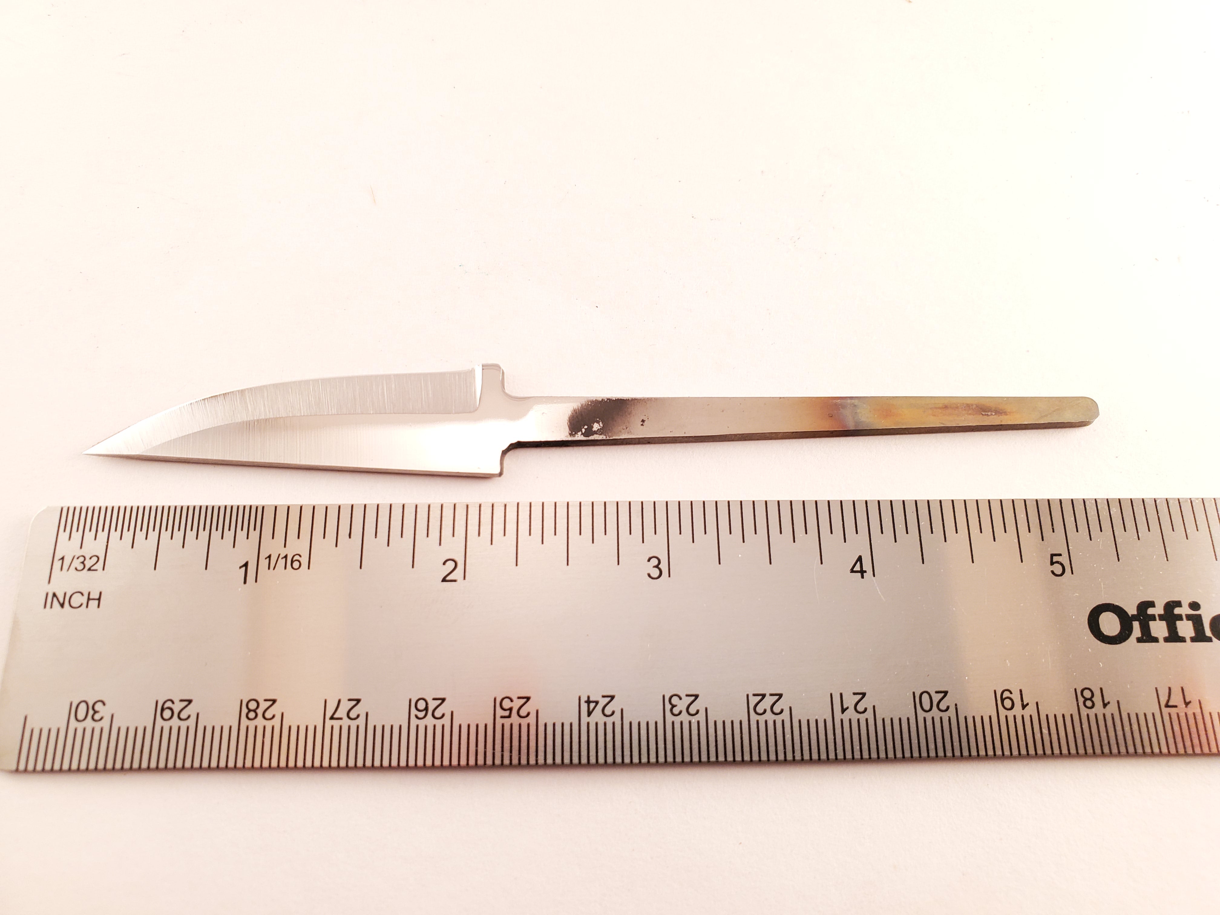 Lauri Carving 54 Stainless Steel Blade with Ricasso